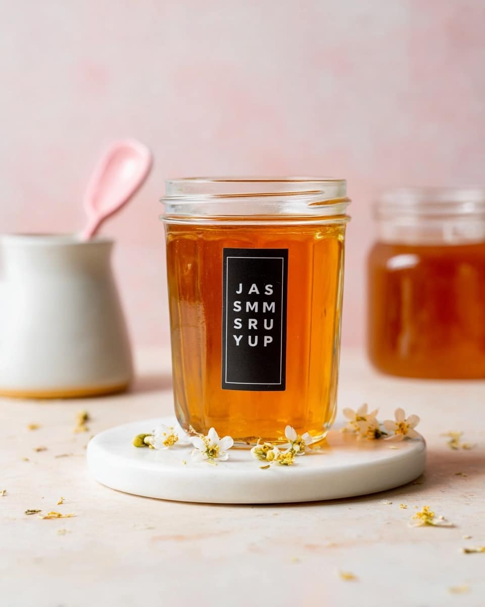 Jasmine Syrup Recipe: Fragrant Floral Syrup for Drinks & Desserts